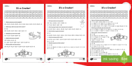 KS1 Addition and Subtraction Christmas Joke Activity