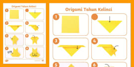 Lembar Aktivitas Menggunting dan Menempel Naga 2D Imlek