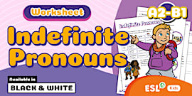ESL Indefinite Pronouns Game for Kids