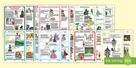 Traditional Tales Reading Comprehension Activity Pack