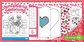 Valentine's Day Maths Activity Booklet (Age 2 - 3)