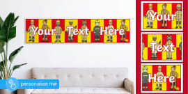 FREE! - Male Firefighter Portrait Page Borders- Portrait Page Borders