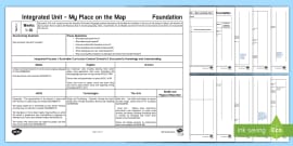 My Place on the Map Integrated Unit of Work Foundation Summative Assessment