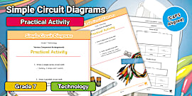 Grade 7 Technology - Term 3 - Simple Circuit Diagrams – Various Component