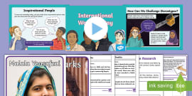 Pioneering Women KS2 PowerPoint - International Women's Day