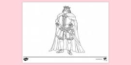 FREE! - King Claudius Colouring Sheet Colouring | Colouring Sheets