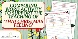 Compound Words Worksheet | Christmas Baubles Match-Up