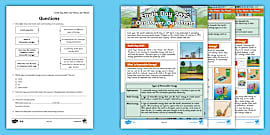 KS1 Earth Day 2025: Our Power, Our Planet Differentiated Reading ...