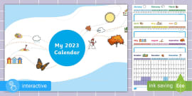 Calendar Ideas KS2 Activity Pack - Classroom Resource