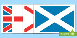 The Union Flag and Flags of the British Isles Display Posters