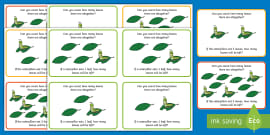 Subtraction Word Problem Challenge Cards (teacher made)