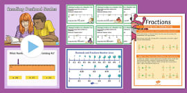 Year 5 Fractions Worksheet – Ordering Fractions