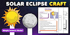 KS2 Solar Eclipse Worksheet | Twinkl Resources - Twinkl