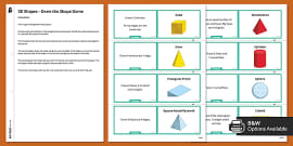 3D Shapes | Interactive Games | KS3 Maths | Beyond - Twinkl