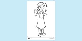 FREE! - Girl Face Head Colouring Sheets | Colouring Pages