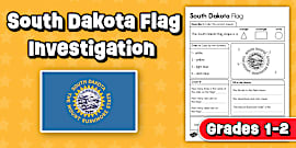 States and Capitals Chart Worksheet for K-2nd Grade