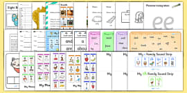 Phase 1-5 Phonics Assessment Pack | Phonics Letters - Twinkl