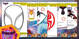 FREE! - 👉 Spider-Man™ Drawing For Kids | Dot-to-Dot | Twinkl