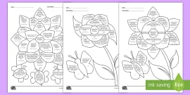 Moving to Toddler Room 'I Can' Assessment Flower