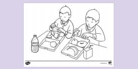 FREE! - Time Colouring Page (teacher made) - Twinkl