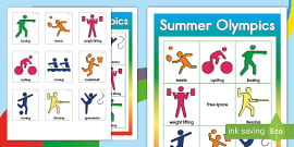 Tokyo Olympics Bingo | Olympic Sports | Twinkl - Twinkl