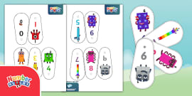 Numberblocks Display Border (Hecho por educadores) - Twinkl