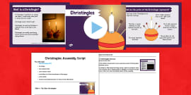 Christingle Display Poster (teacher made)