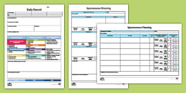 Medium Term Planning Template - Primary Resources - Twinkl