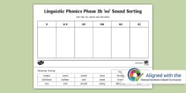 Linguistic Phonics Phase 3b 'oo' Sound Bingo Game - Twinkl