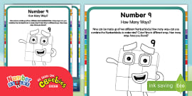 FREE Numberblocks: Number 3 Activity | Math & Counting
