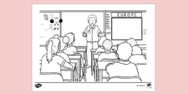 Question Marks Colouring Sheet | Colouring Sheets - Twinkl