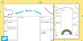 FREE! - Lembar Mewarnai Kembang Api Tahun Baru - Twinkl