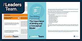 The Writing Framework: The Importance of Reception