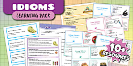Australian Idioms Activity Poster