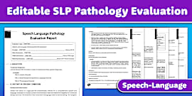 Editable Speech Progress Monitoring Sheet for SLP