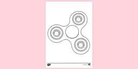 FREE! - Spinner 8 Sections Colouring Sheet | Colouring Sheets