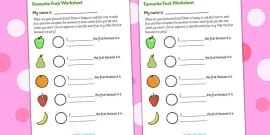 Floating Fruit Investigation Worksheet / Worksheet - Twinkl