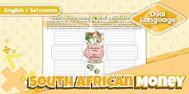 Grade 4 Maths - Lotto Winner - Activity Sheet - Setswana/English (CAPS