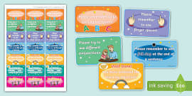 Marking Feedback Stickers (teacher made)