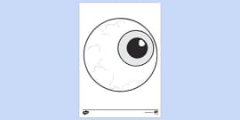 FREE! - Eyeball Receptor Colouring Sheet | Colouring Sheets