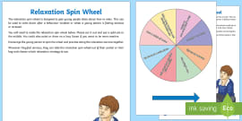 Positive Emotions Spin Wheel Activity