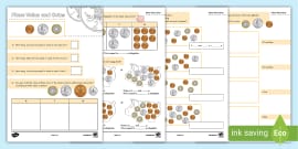 👉 KS2 Maths New 50p Coin Activity Sheets - Twinkl