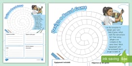 Blank Game Board Template (teacher made) - Twinkl