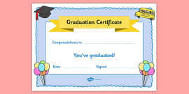 End of Year Poem Printout - Primary Resources