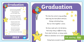 Muted Rainbow EYFS Graduation Poem | Twinkl (teacher made)