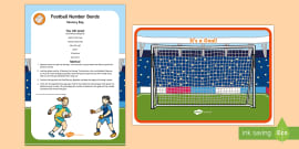 Football Maths Activity Booklet for Ages 3 - 5 - Twinkl
