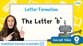 How to Write the Letter B | Handwriting Guide for Kids