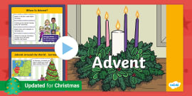 KS1 The Christmas Story PowerPoint (teacher made) - Twinkl