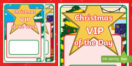 Our VIP Of The Week Posters (Hecho por educadores) - Twinkl