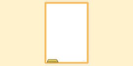 FREE! - Simple Blank Gold Coins Page Border | Page Borders | Twinkl